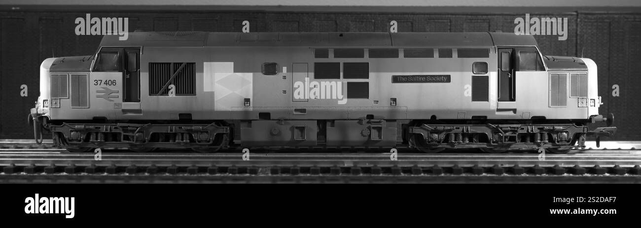 00 gauge scale model Black and White Stock Photos & Images - Alamy
