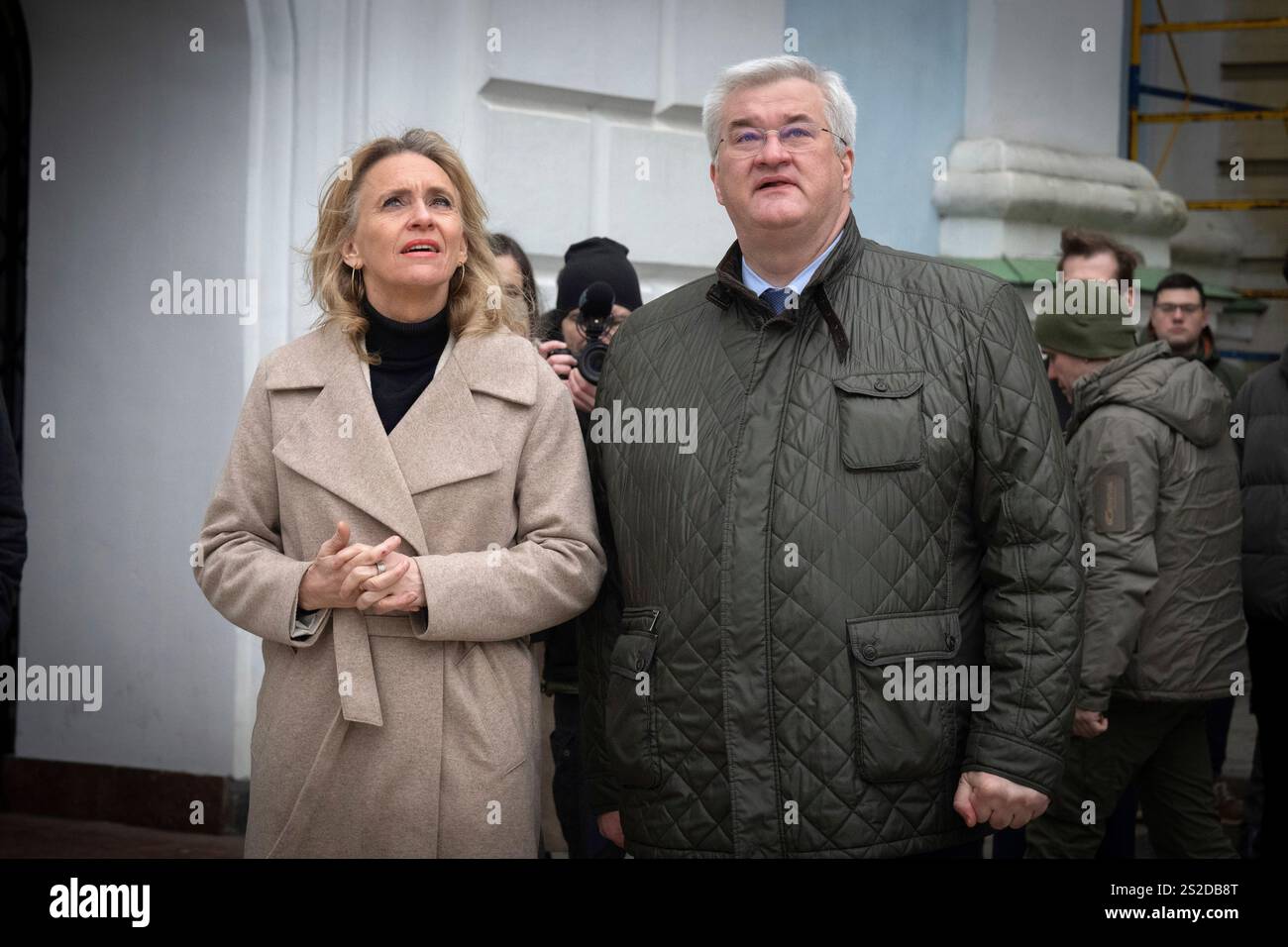 Iceland's Foreign Minister Thorgerdur Katrin Gunnarsdottir, left, and ...