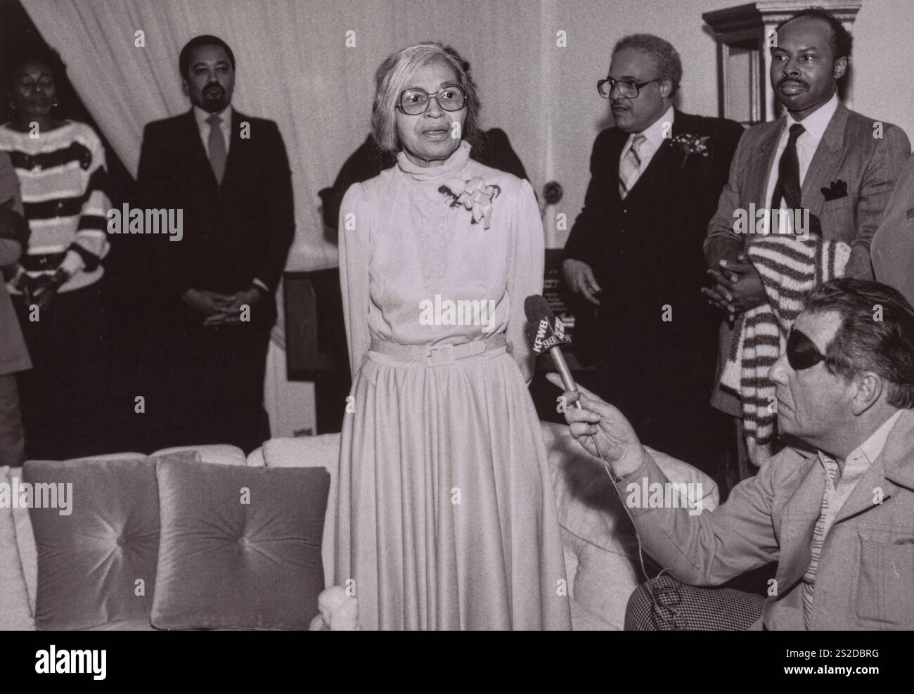 Rosa Parks, civil rights leader Stock Photo - Alamy