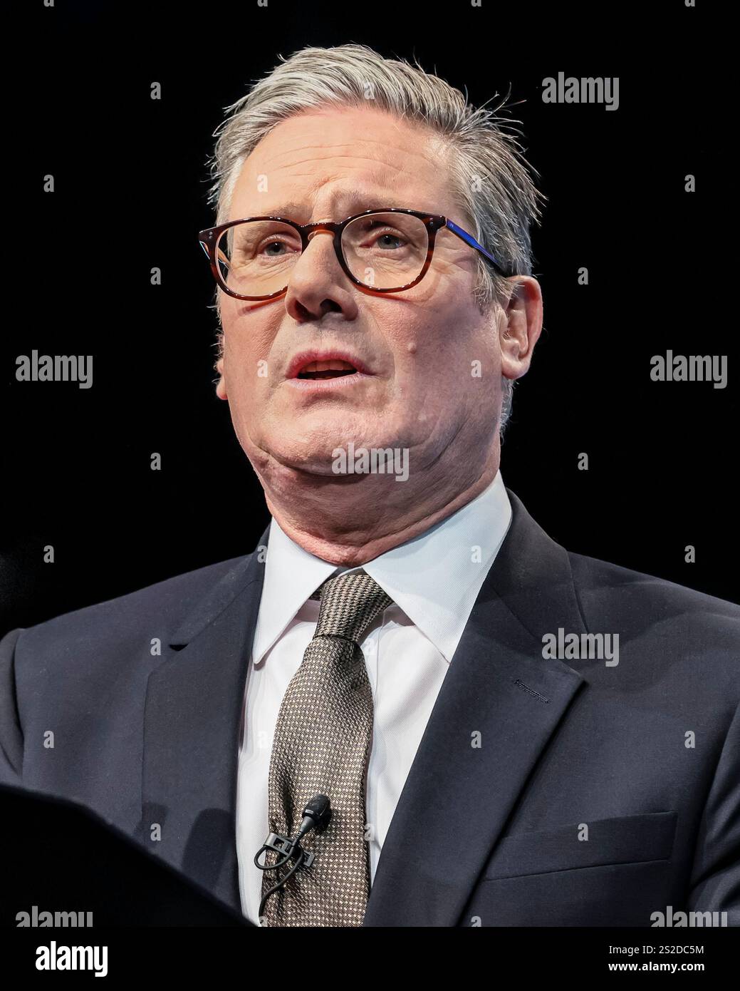 Sir Keir Starmer, Prime Minister of the United Kingdom, close up ...