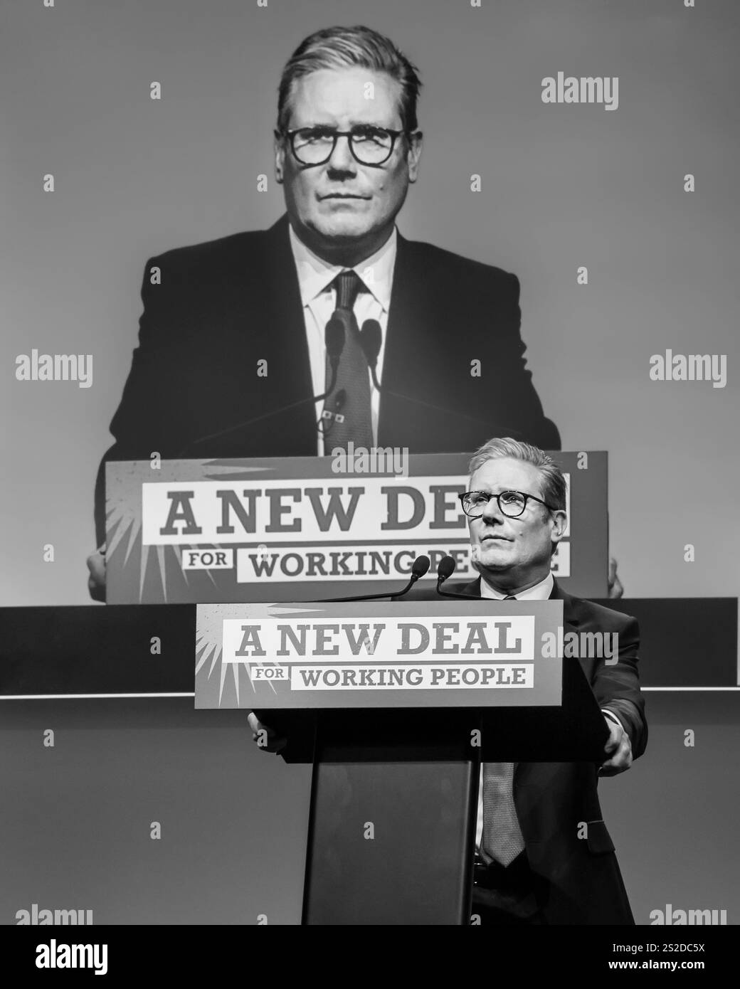 Sir Keir Starmer, Prime Minister of the United Kingdom, speaking at TUC ...