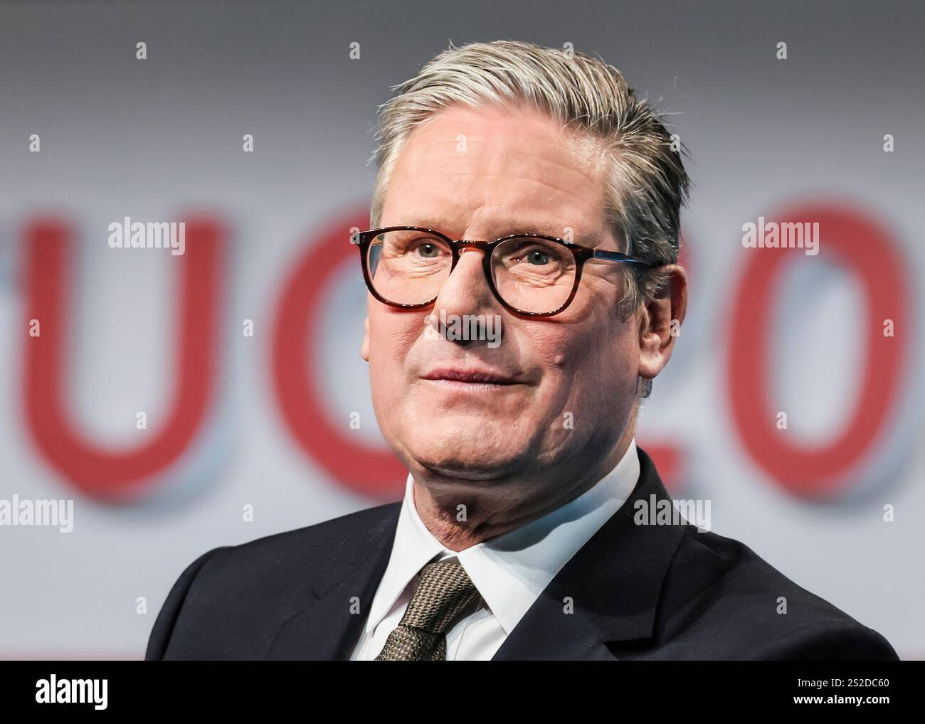 Sir Keir Starmer, Prime Minister of the United Kingdom, close up ...