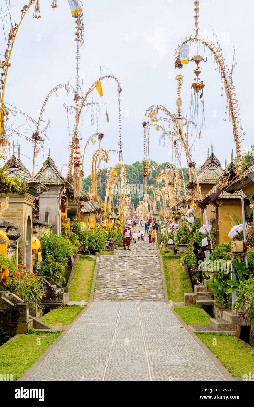 Bali, Indonesia - October 22, 2024:Penglipuran Village in Bali ...
