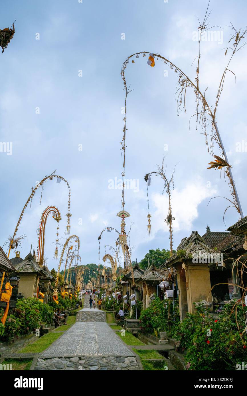Bali, Indonesia - October 22, 2024:Penglipuran Village in Bali ...