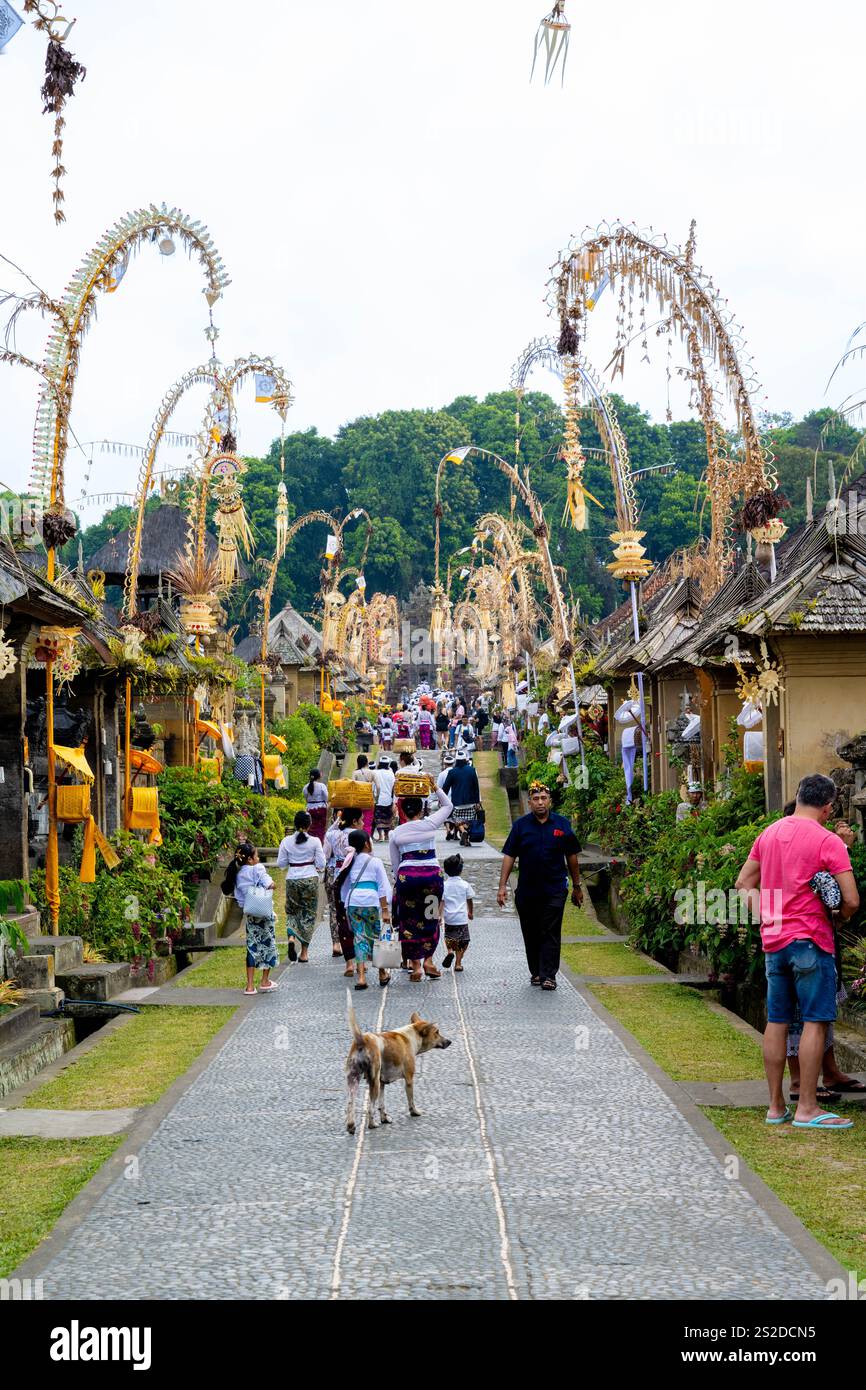 Bali, Indonesia - October 22, 2024:Penglipuran Village in Bali ...