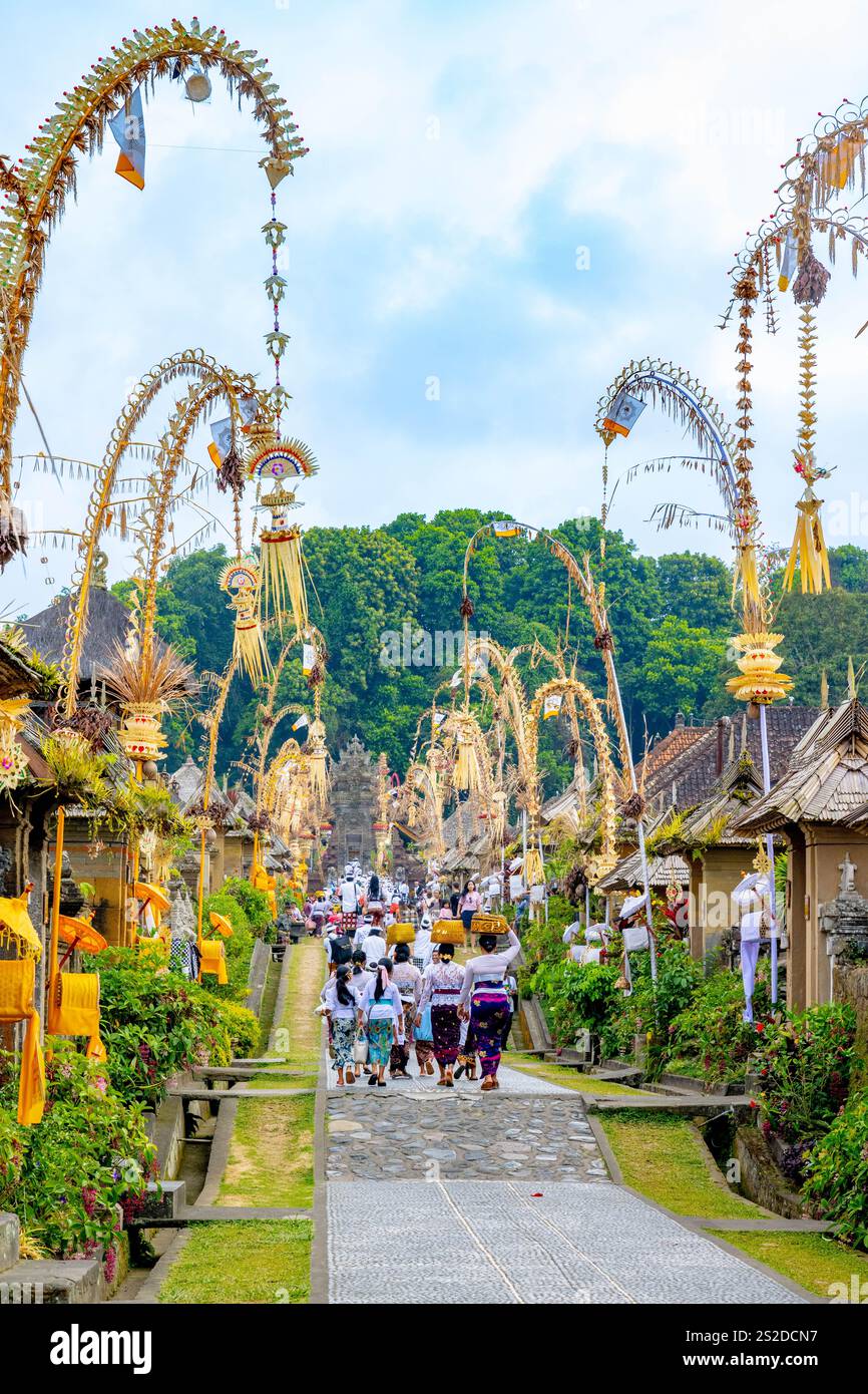 Bali, Indonesia - October 22, 2024:Penglipuran Village in Bali ...