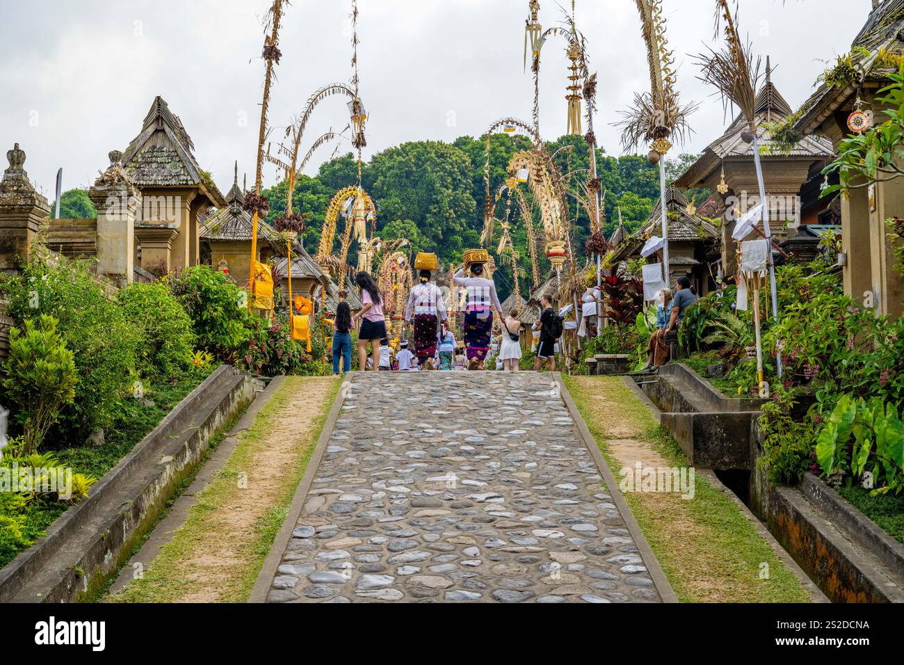 Bali, Indonesia - October 22, 2024:Penglipuran Village in Bali ...