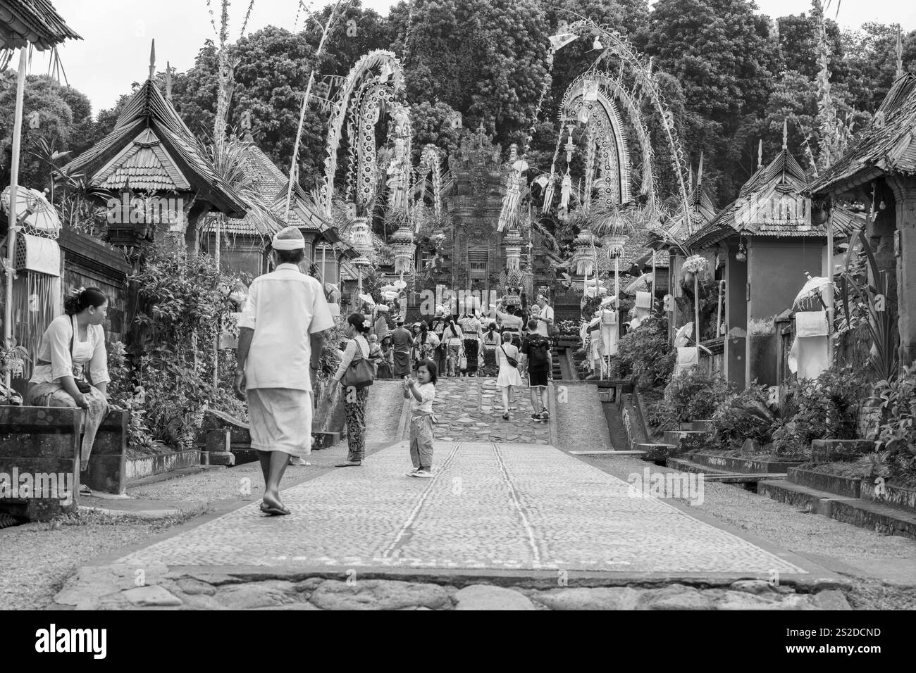 Bali, Indonesia - October 22, 2024:Penglipuran Village in Bali ...