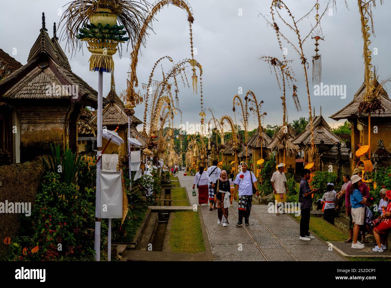 Bali, Indonesia - October 22, 2024:Penglipuran Village in Bali ...