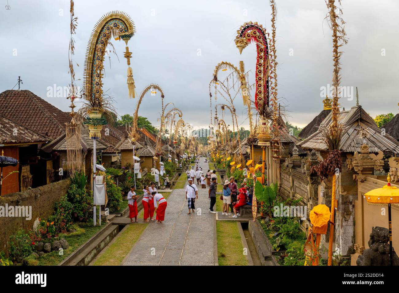 Bali, Indonesia - October 22, 2024:Penglipuran Village in Bali ...