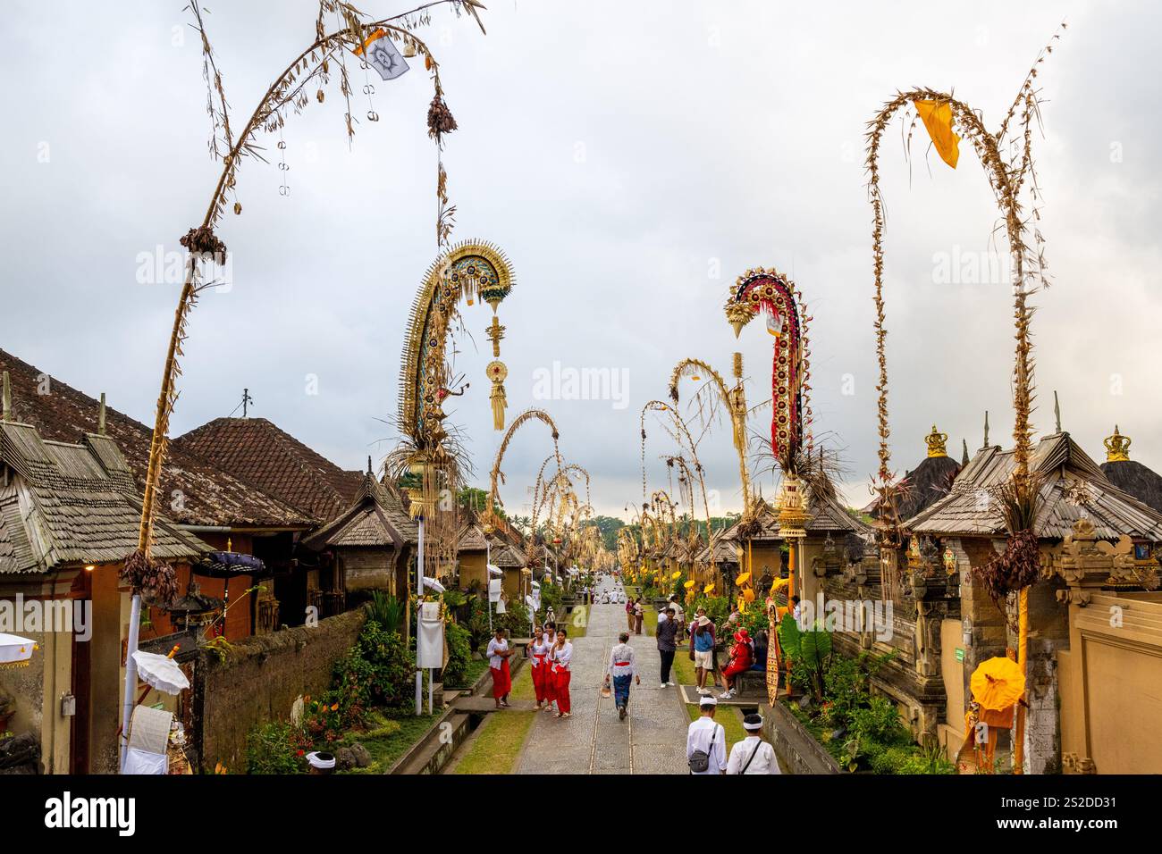 Bali, Indonesia - October 22, 2024:Penglipuran Village in Bali ...