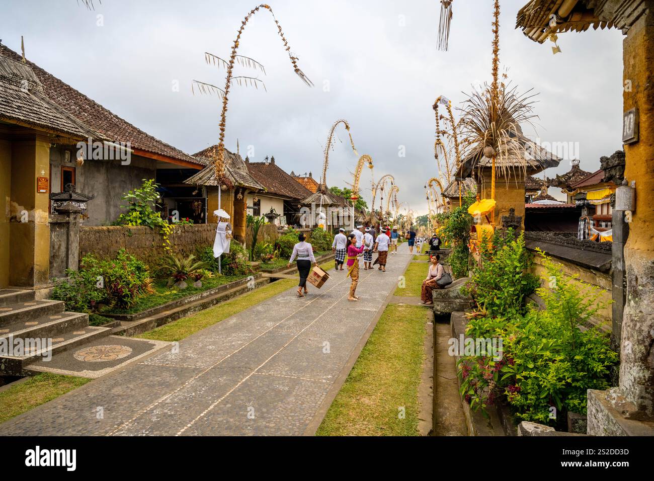 Bali, Indonesia - October 22, 2024:Penglipuran Village in Bali ...