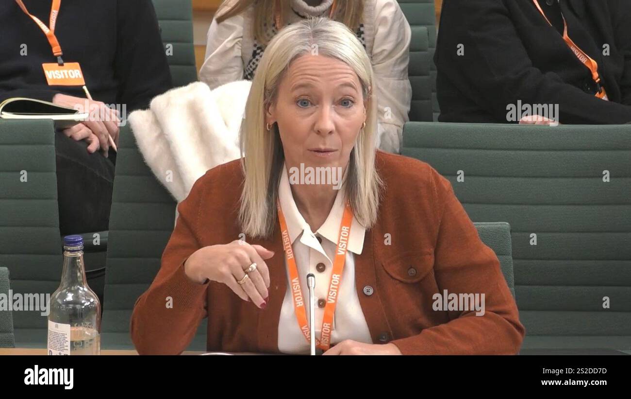Screen grab of Jane Featherstone, fCo-Founder and Chief Content Officer ...