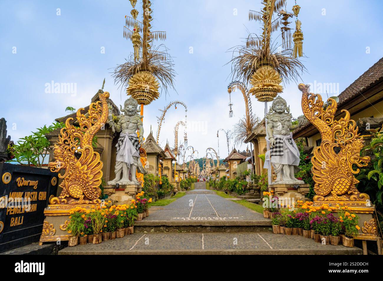 Bali, Indonesia - October 22, 2024:Penglipuran Village in Bali ...