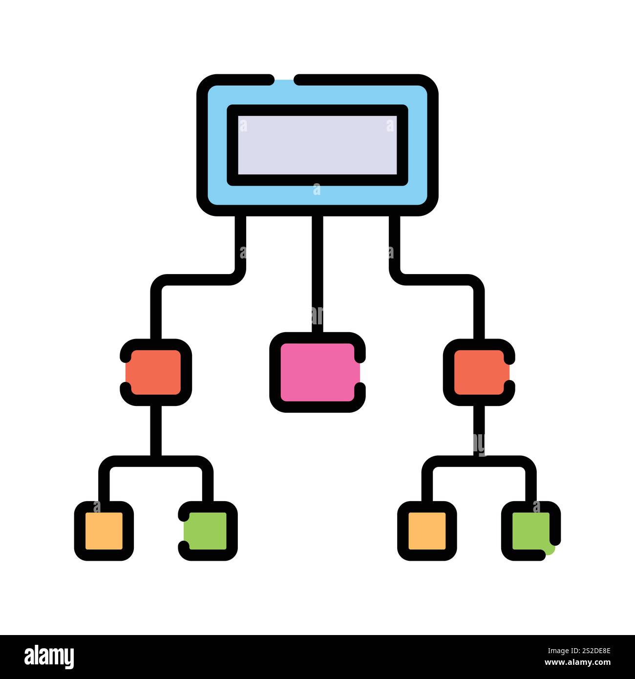 Flowchart vector hi-res stock photography and images - Alamy