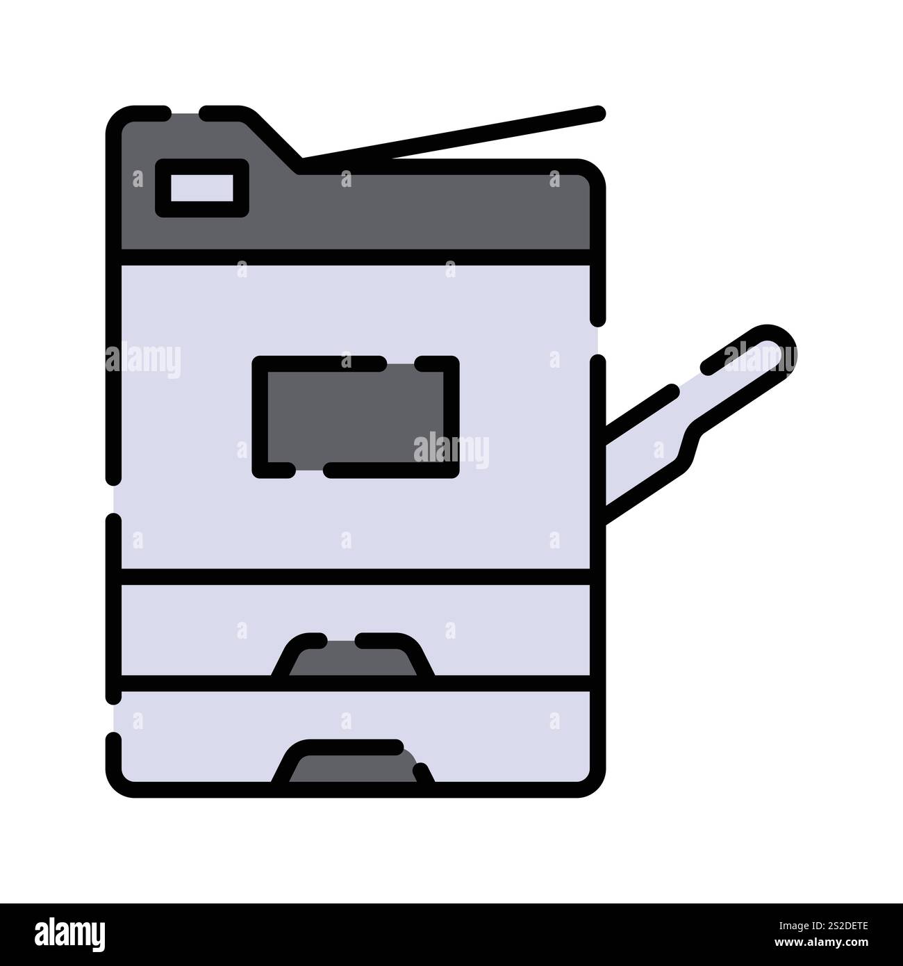 Copier letter copier Stock Vector Images - Alamy