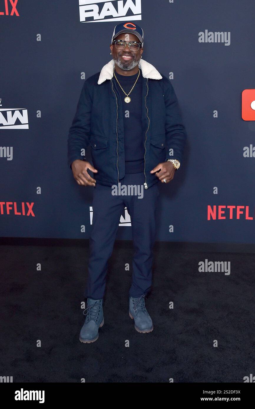 Lil Rel Howery bei der Premiere der Wrestling Show WWE Monday Night RAW ...