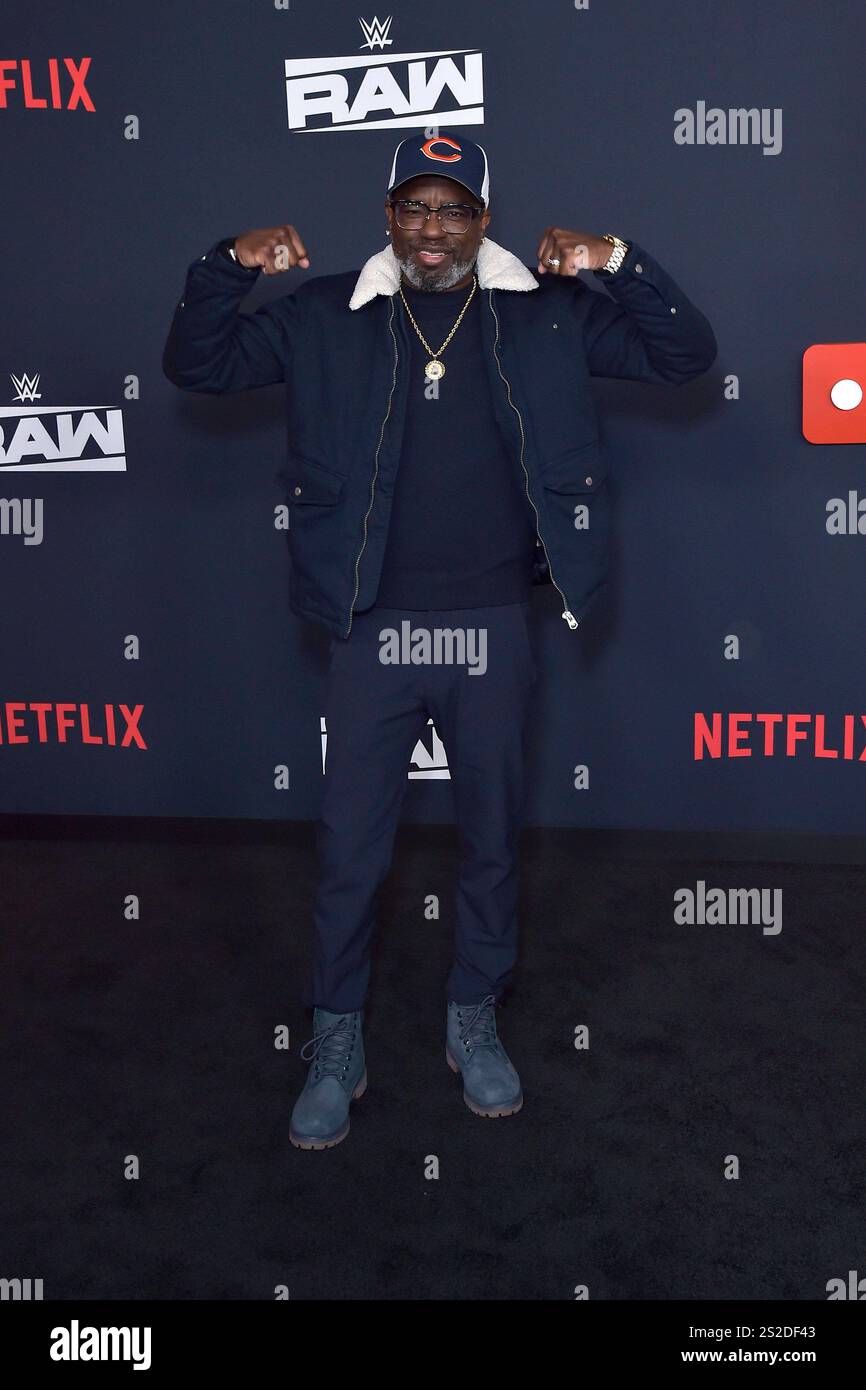 Lil Rel Howery bei der Premiere der Wrestling Show WWE Monday Night RAW ...