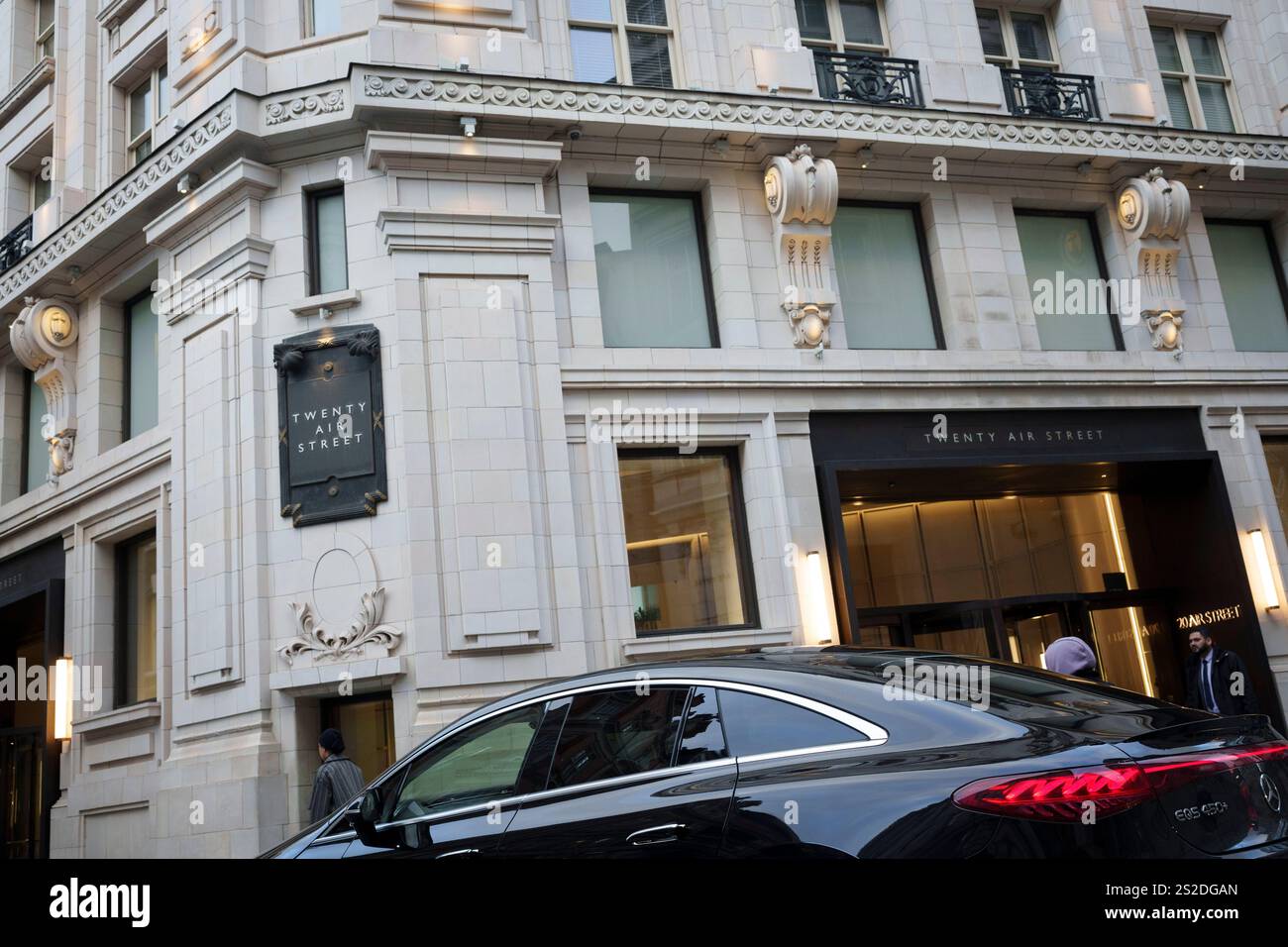 An exterior view of Twenty Air Street where US Tech billionaire Elon ...
