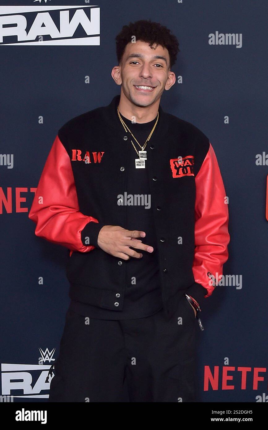 Khleo Thomas bei der Premiere der Wrestling Show WWE Monday Night RAW ...