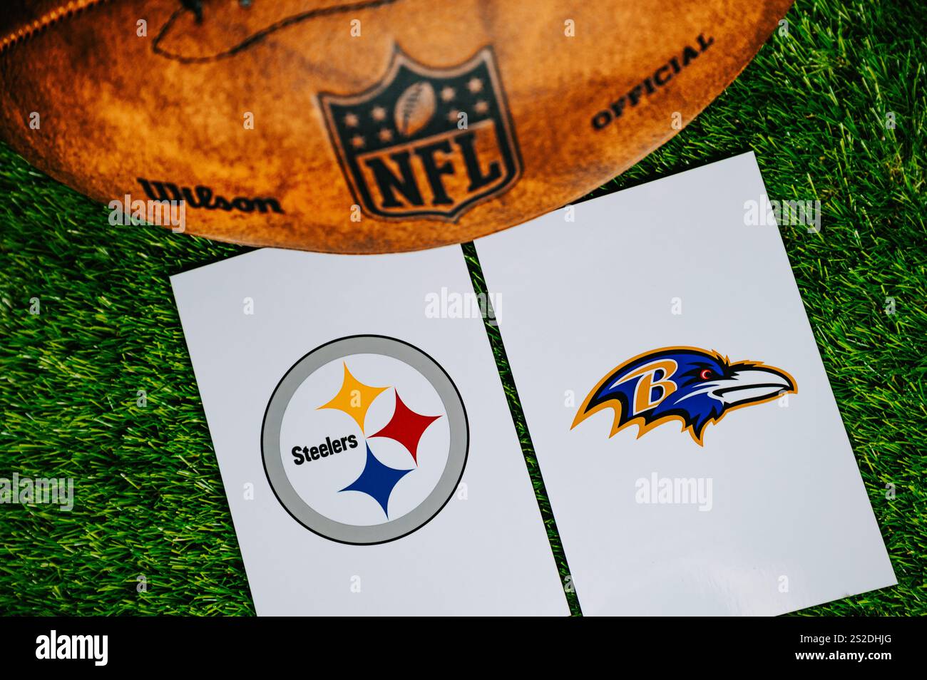 BALTIMORE, JANUARY 6, 2025: Pittsburgh Steelers vs. Baltimore Ravens ...