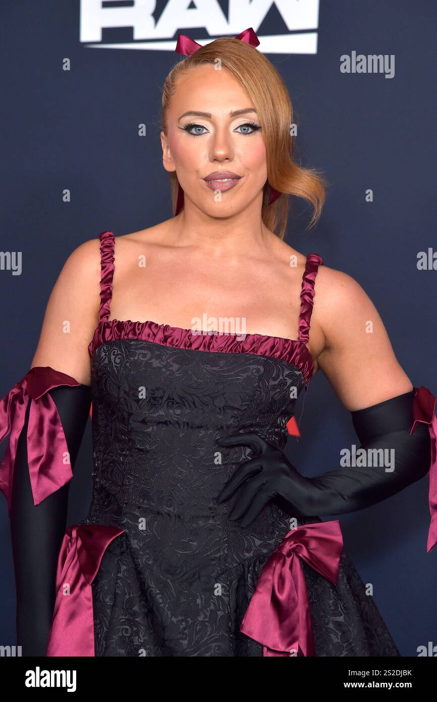 Isla Dawn bei der Premiere der Wrestling Show 'WWE Monday Night RAW ...