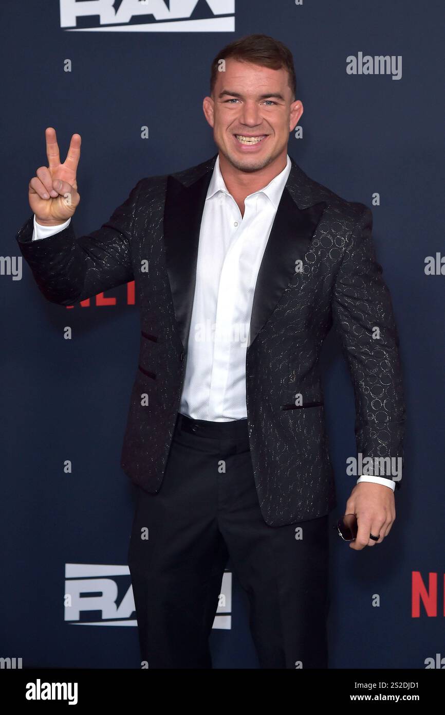 Chad Gable bei der Premiere der Wrestling Show 'WWE Monday Night RAW ...