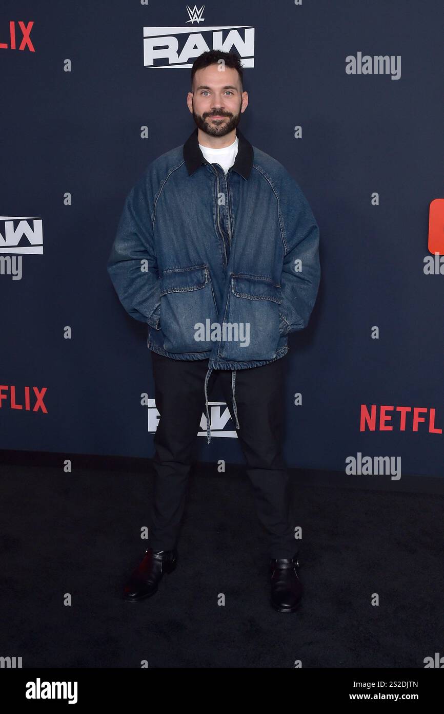 Joe Vulpis bei der Premiere der Wrestling Show 'WWE Monday Night RAW ...