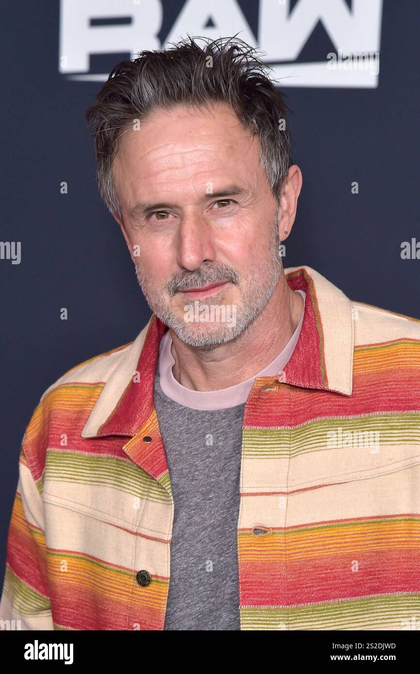 David Arquette bei der Premiere der Wrestling Show WWE Monday Night RAW auf Netflix im Intuit ...