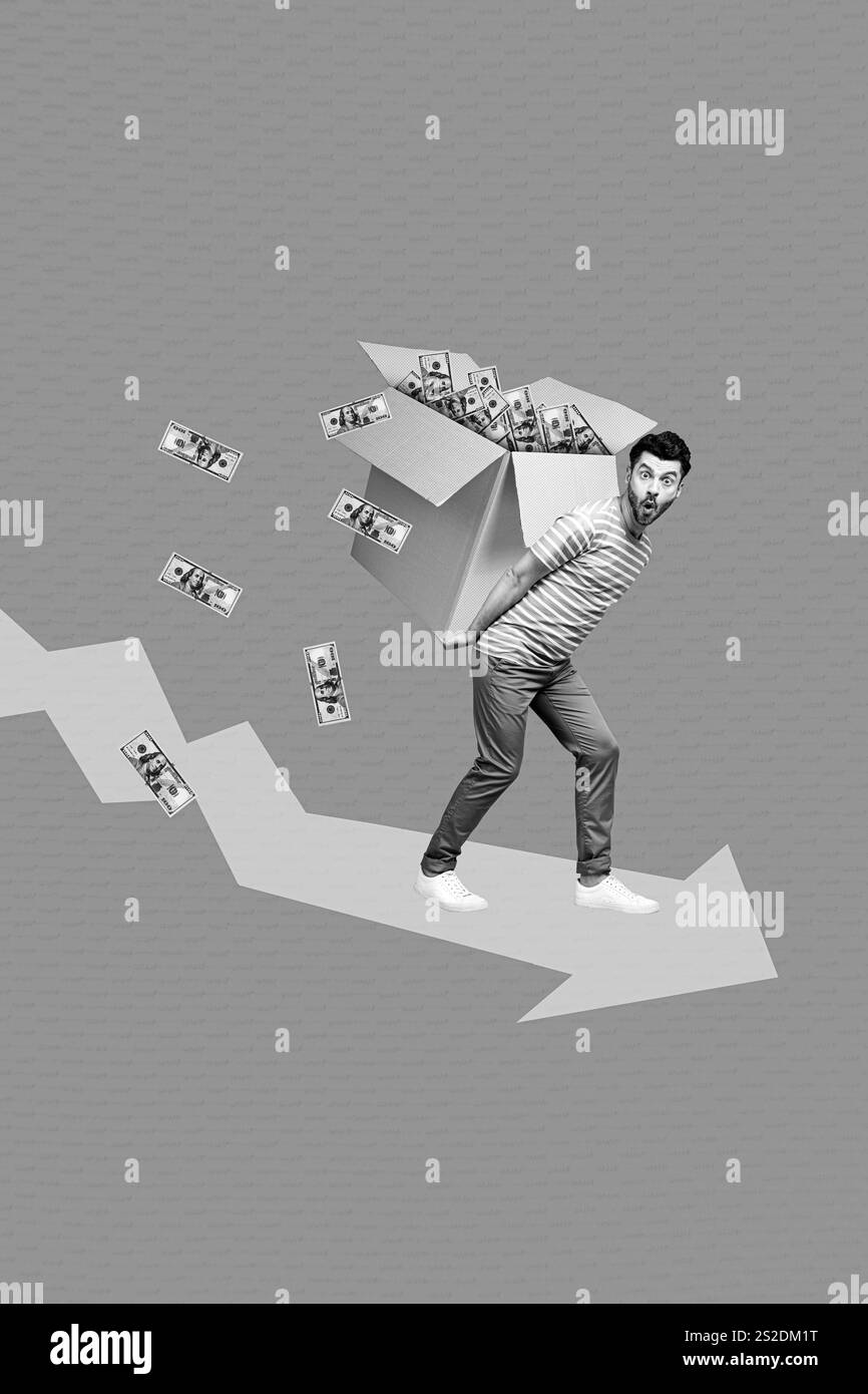 Young hardworking man on Black and White Stock Photos & Images - Alamy