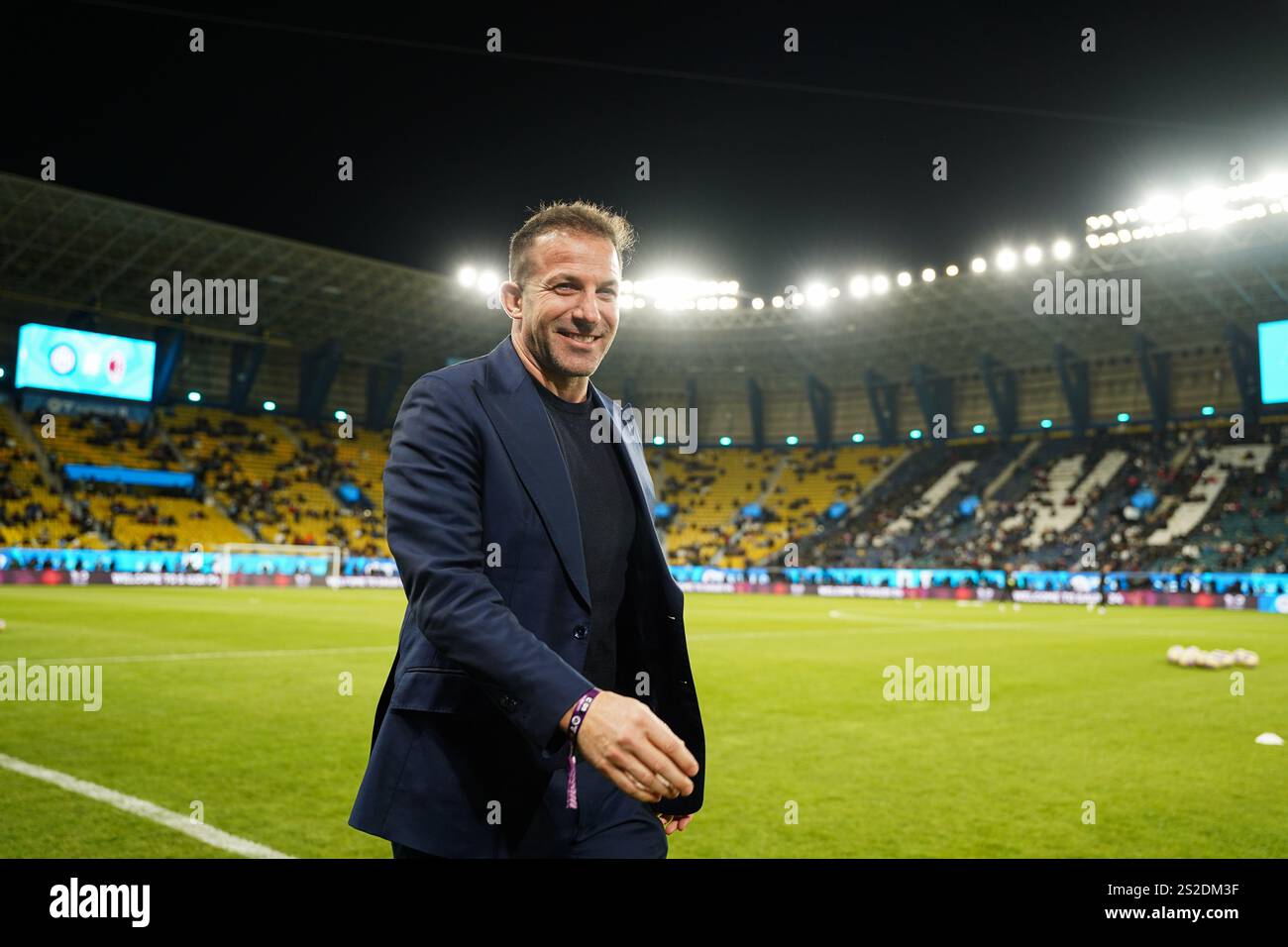 Former italian football player Alessandro Del Piero is seen before the ...