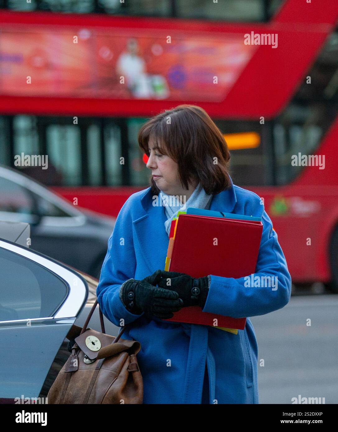 London, UK. 7th Jan, 2025. Lucy Powell, Lord President of the Council ...