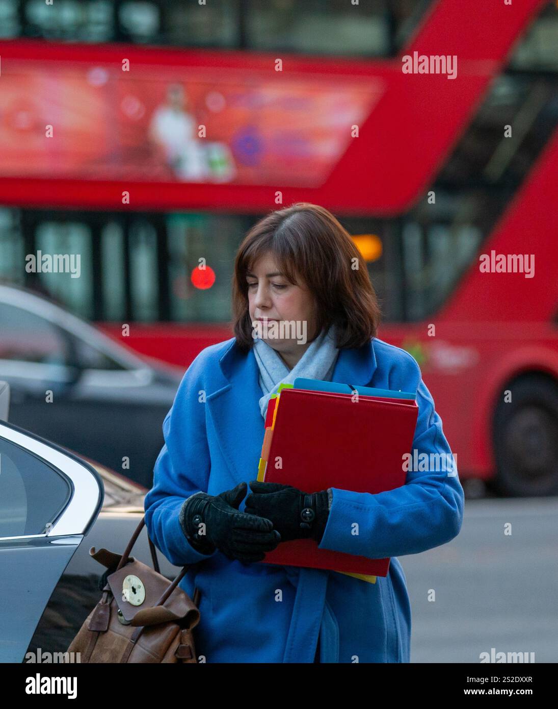 London, UK. 7th Jan, 2025. Lucy Powell, Lord President of the Council ...