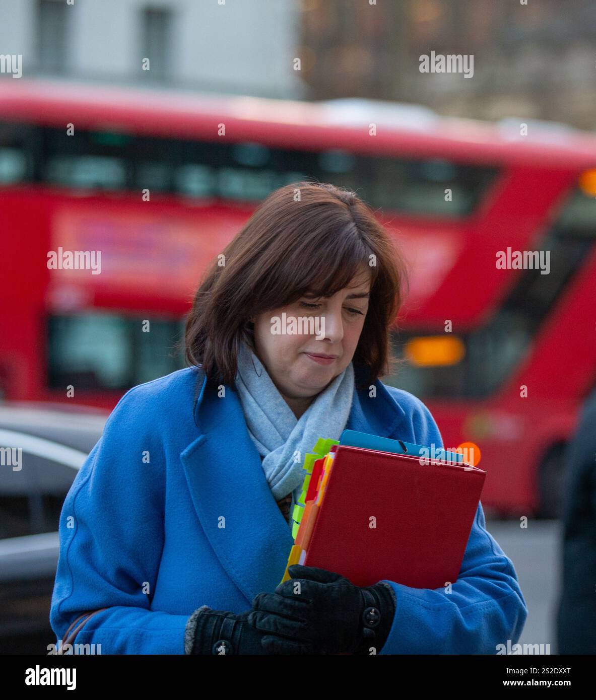 London, UK. 7th Jan, 2025. Lucy Powell, Lord President of the Council ...