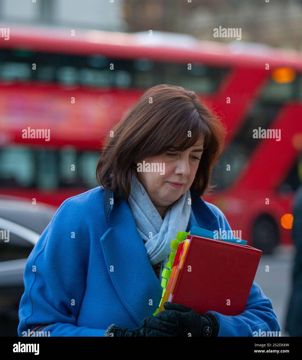 London, UK. 7th Jan, 2025. Lucy Powell, Lord President of the Council ...