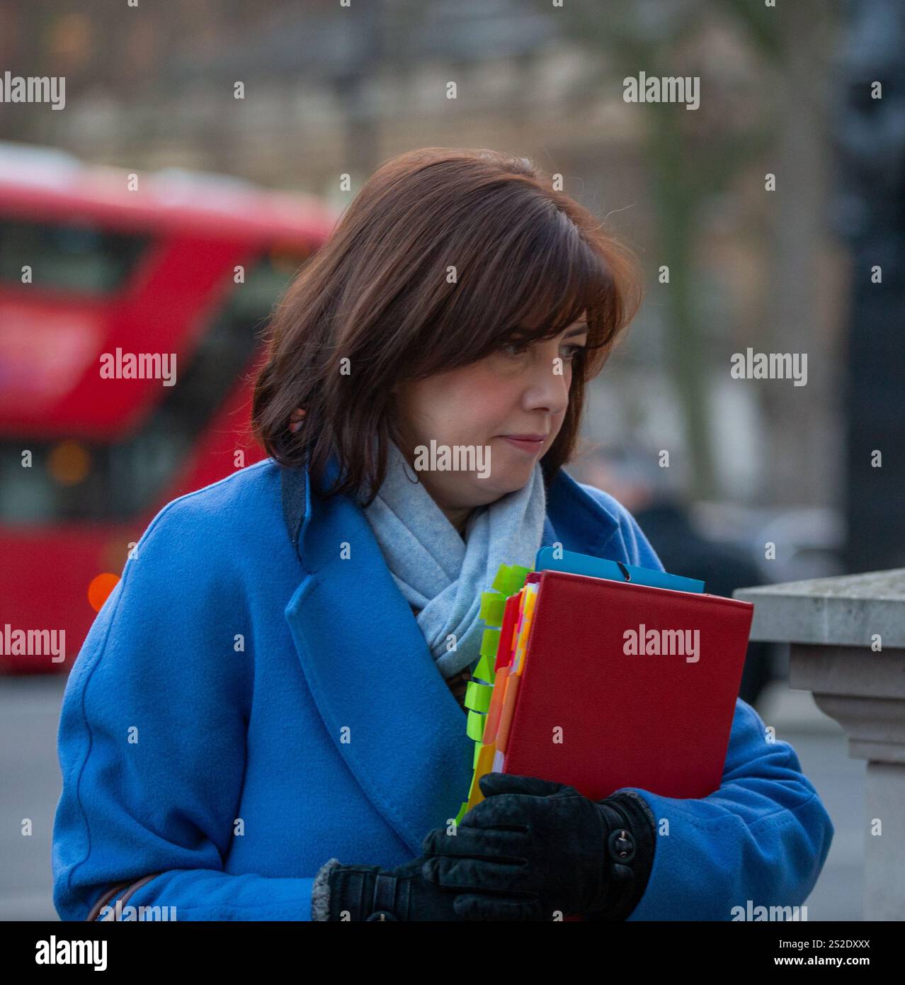 London, UK. 7th Jan, 2025. Lucy Powell, Lord President of the Council ...