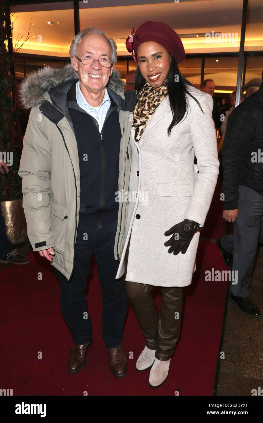 Bernd Wehmeyer mit Freundin Chawada Kachidza-Fabisch beim ...