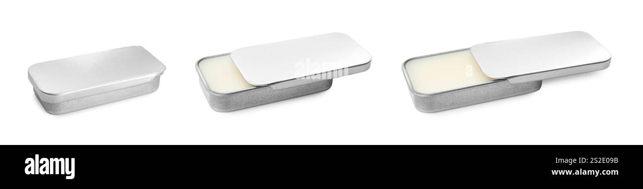 Natural solid perfume isolated on white, set Stock Photo - Alamy