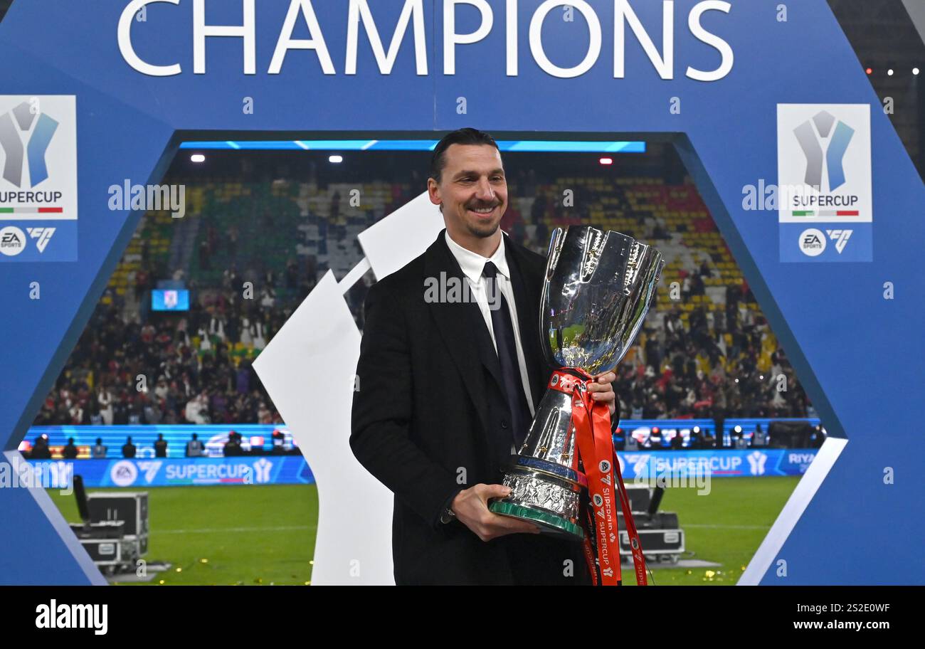 RIYADH, SAUDI ARABIA - JANUARY 06: Zlatan Ibrahimovic Sport Director of ...