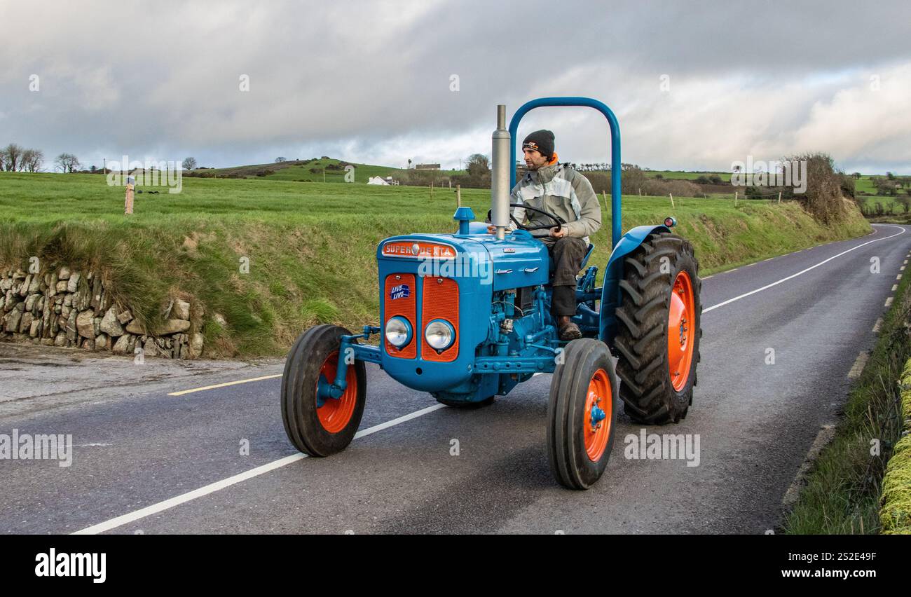 Kilbrittain Tractor Run in aid of Autism Dec 2024 Stock Photo - Alamy