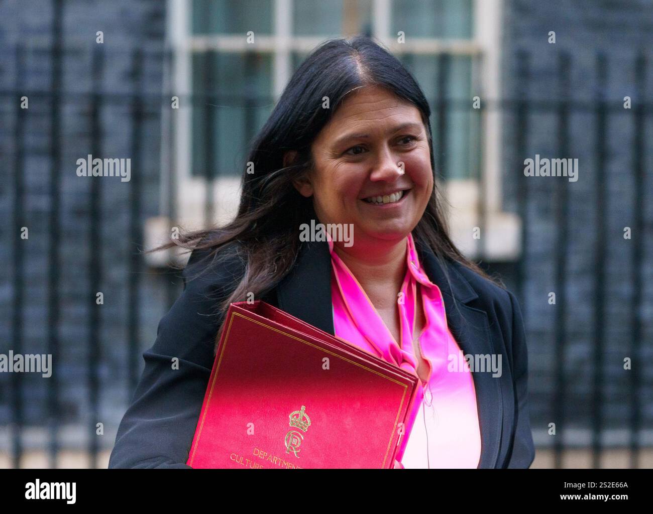 London UK January 7th 2025. Ministers leave the first cabinet meeting ...