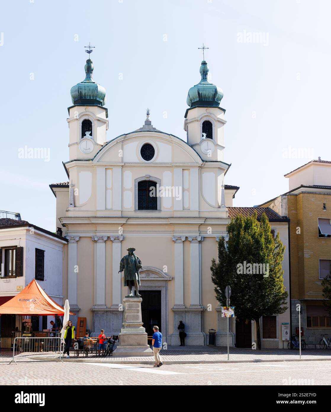 Cormons, Italy- September 21, 2024: View of the Church of Santa ...