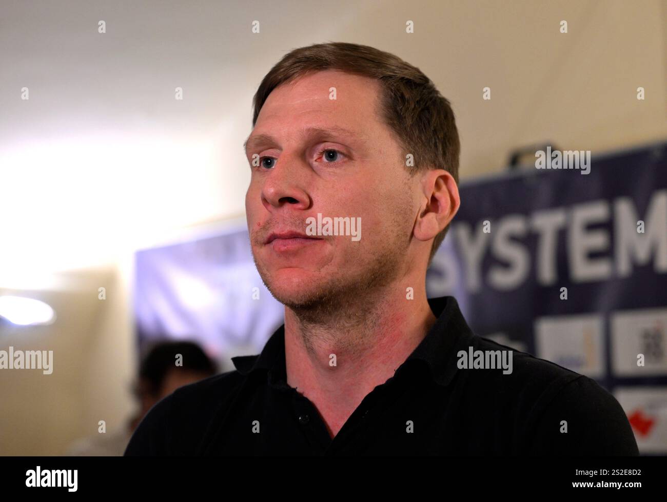 Prague, Czech Republic. 07th Jan, 2025. Michal Bednar, national coach ...