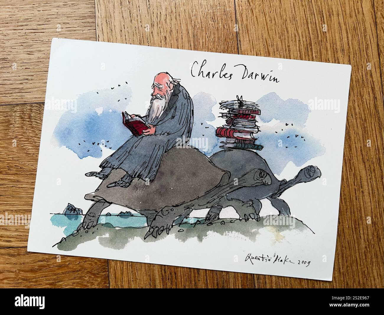 Kyiv, Ukraine - January 07, 2025: Whimsical watercolor artwork ...