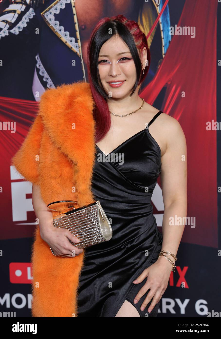 Inglewood, Ca. 06th Jan, 2025. Iyo Sky at the WWE Monday Night Raw ...