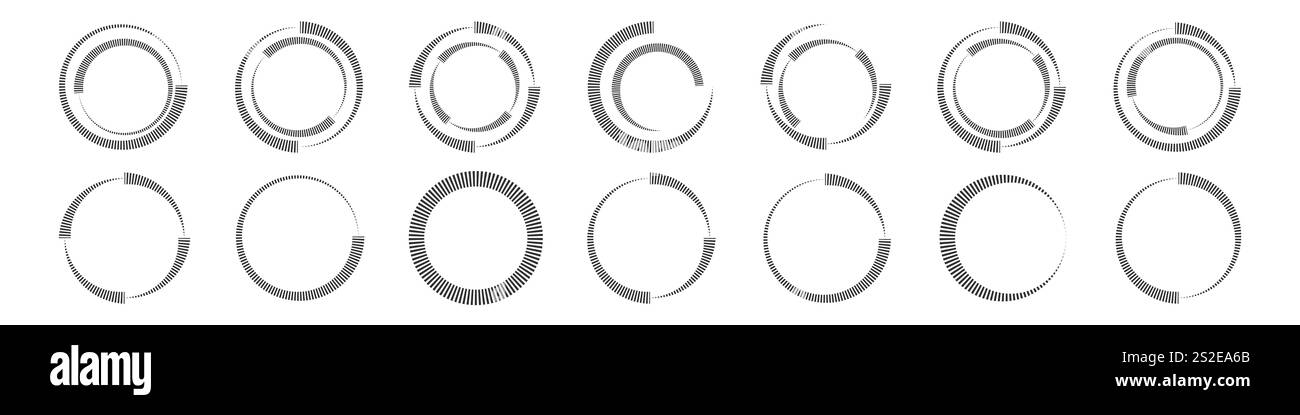 Line gradient vortex loading icon, Progress circular loader, Vector illustration Stock Vector ...