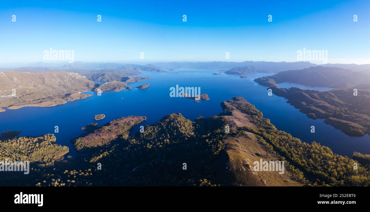 Lake Pedder Landscape in Tasmania Australia Stock Photo - Alamy