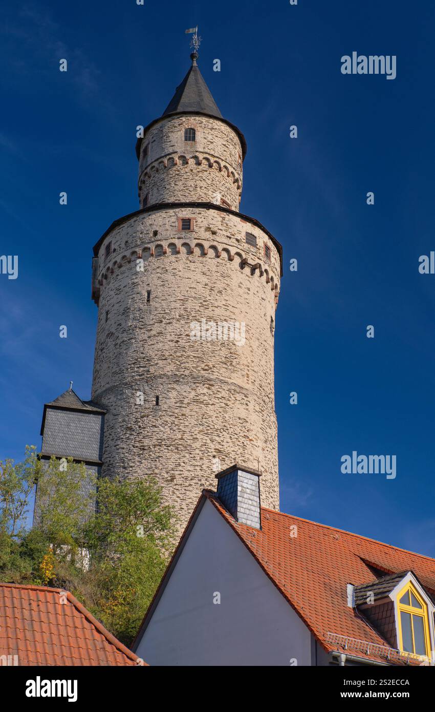 Germany, Hesse, Idstein, Hexenturm or The Witches Tower is one of the ...