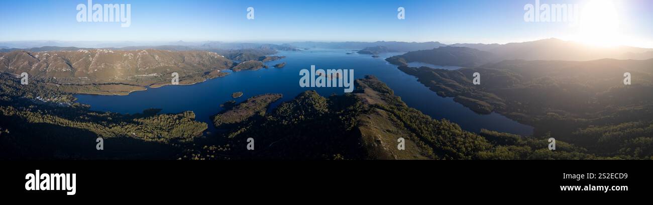 Lake Pedder Landscape in Tasmania Australia Stock Photo - Alamy