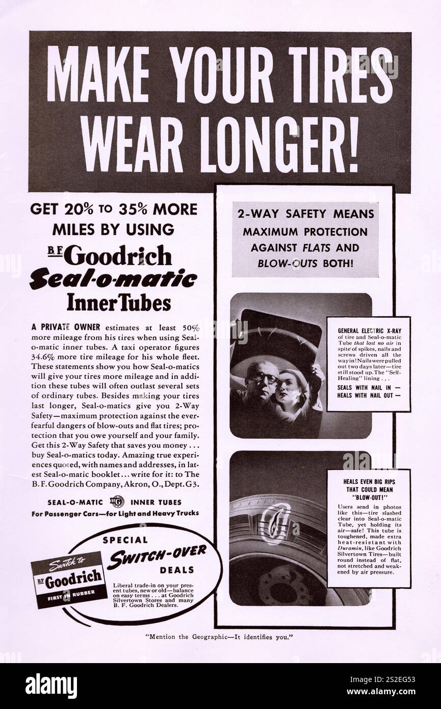American advertisement 1940s hi-res stock photography and images - Alamy
